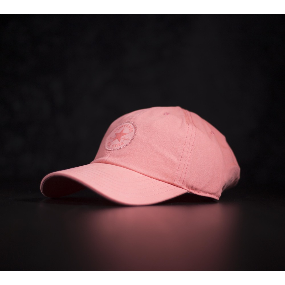 Dámska ružová šiltovka Converse Monotone Core s oblým šiltom a so ...