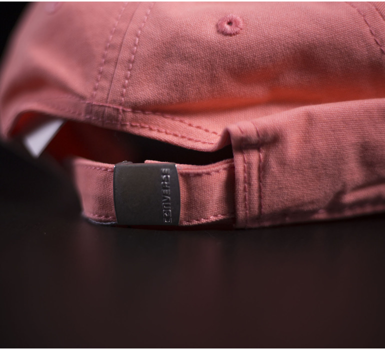 Dámska ružová šiltovka Converse Monotone Core s oblým šiltom a so ...