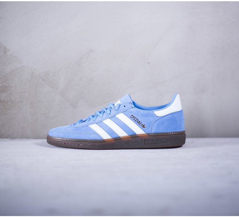 Pánske modré tenisky adidas model Handball Spezial s modrými šnúrkami ...