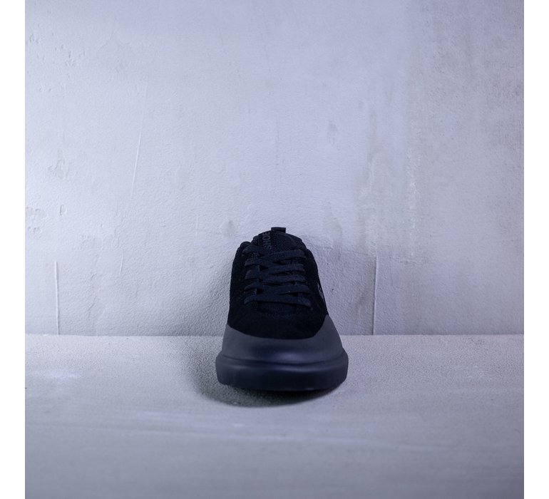Pánske skateboardové celočierne tenisky DC shoes INFINITE nízkeho tvaru ...